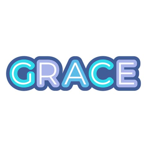 Grace Color Stroke Quote Png And Svg Design For T Shirts
