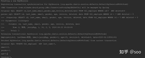 mybatis plus 开启sql打印三种方案 知乎