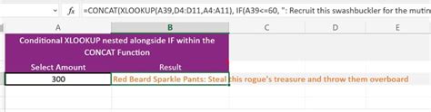 Excel Xlookup Function Tutorial With Pirates