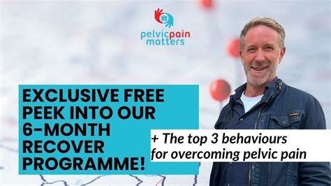 3 Key Behaviours To Overcome Cpps And Prostatitis Recover Programme Sneak Peek Youtube