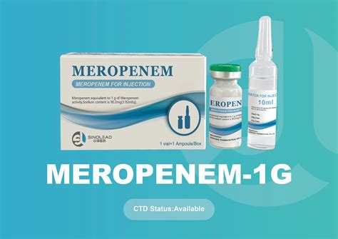 High Quality Meropenem For Injection Stronger Antibiotic Antibiotic