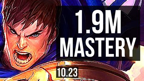 Garen Vs Shen Top 19m Mastery 1200 Games 6 Solo Kills 21611