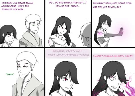 Hypnohub Absurdres Black Hair Comic Dialogue English Text Essence