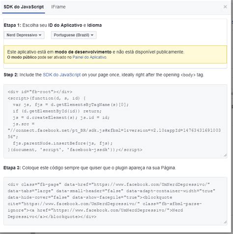 Nerd Depressivo Como Colocar Plugin De P Gina Do Facebook No Blogger