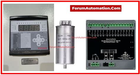 What Is A Power Factor Relay Electrical Industrial Automation Plc