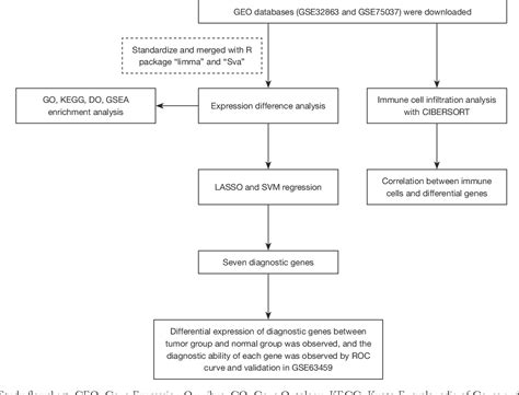 Figure 1 From Machine Learning Based Screening Of The Diagnostic Genes And Their Relationship