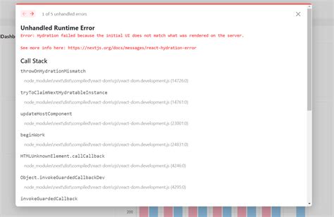Hydration Errors In Next V13 · Issue 49 · Biantrisdash · Github