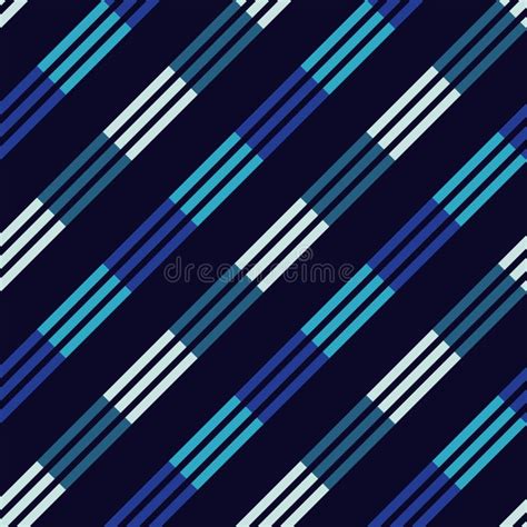 Seamless Abstract Geometric Pattern Strips Vector Pattern Mosaic