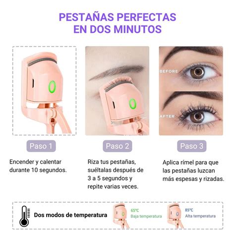 Rizador Calentador De PestaÑas Recargable Usb Tikitos