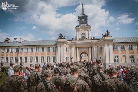 Nowi Terytorialsi 2 Lubelskiej Brygady Obrony Terytorialnej przysięgali