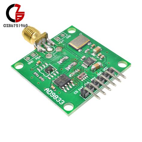 ad9833 signal generator dds 12 5mhz module square triangle sine wave
