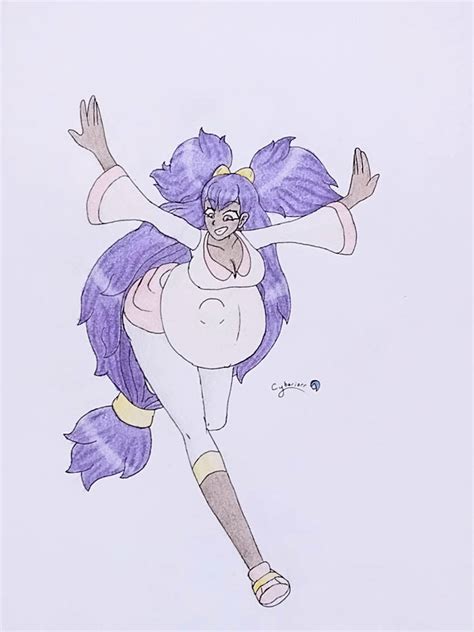 Gym Leader Bundle 27 Iriss Pregnancy By Cyberiorr On Deviantart