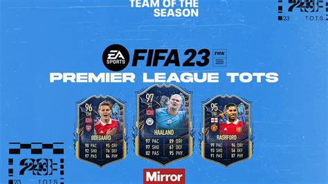 Fifa 23 Premier League Tots Team Of The Season Predictions As Voting