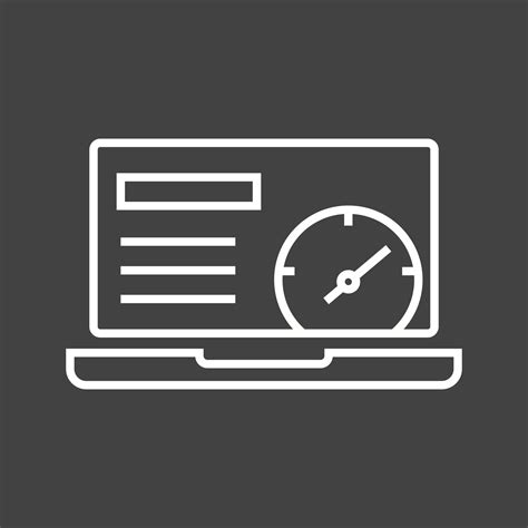 Beautiful Dashboard Line Vector Icon 17138119 Vector Art At Vecteezy