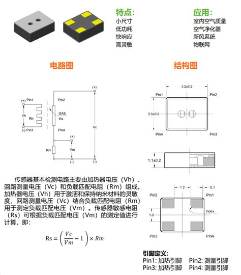 Sys1001气体传感器 广东赛亚传感股份有限公司