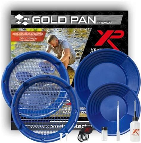 Xp Gold Pan Premium Kit With 11 And 15 Gold Pans 2 Gold Classifiers