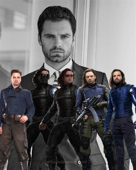 Bucky Barnes Mcu Evolution By Marveluniversefangirl Bucky Barnes