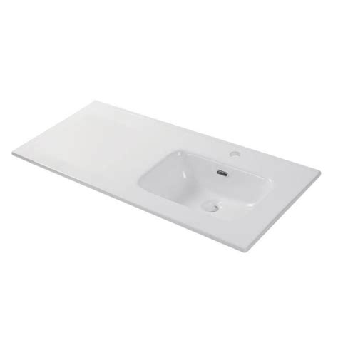 Lavabo Encimera Encastrado Onix New Seno Desplazado Derecha Coycama