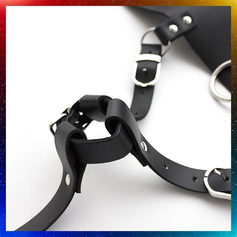 Strict Leather Forced Orgasm Wand Holder Belt Etsy