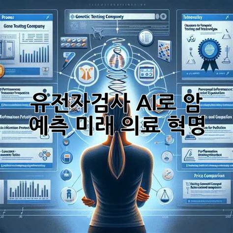 🧬 유전자검사 Ai로 암 예측 미래 의료 혁명 🚀