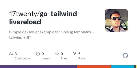 Simple Live Reloading Devserver Example For Golang W Templates