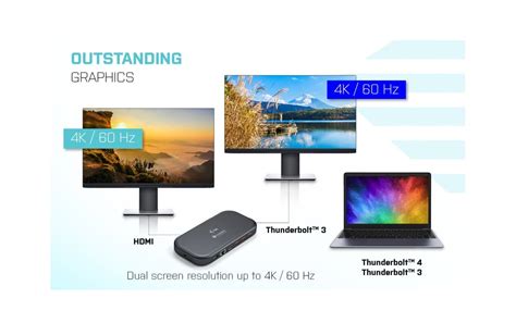 Docking Station Itec Thunderbolt Usb C Dual K Docking Station Usb C To Displayport Cable