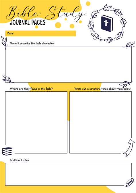 Bible Study Notes 10 Free Pdf Printables Printablee