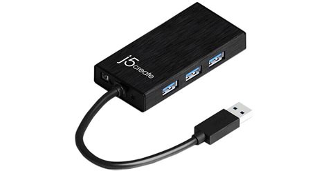 J5create 3 Port USB 3 1 Gen 1 Multi Adapter Hub JUH470 B H Photo