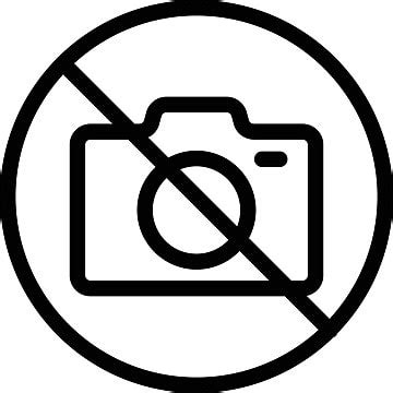 No Camera Warning Stop Mark Vector Warning Stop Mark PNG And Vector