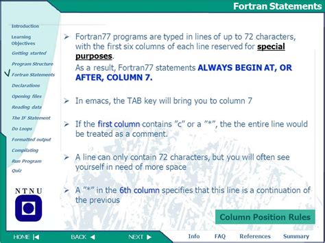 Introduction To Fortran Programming Faqreferencessummaryinfo Reading