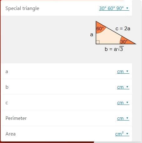 Sss Right Triangle Calculator Triangle Calculator Puvusc
