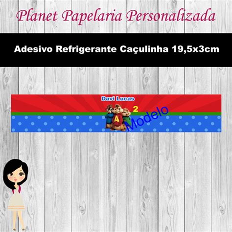 Adesivos Refri Caçulinha 195x3cm Elo7 Produtos Especiais