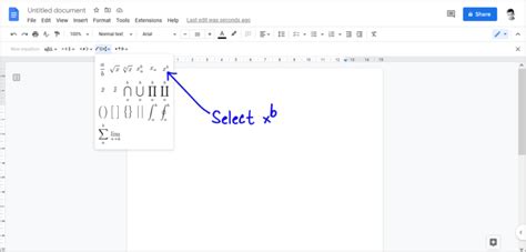 How To Do Squared On Google Docs