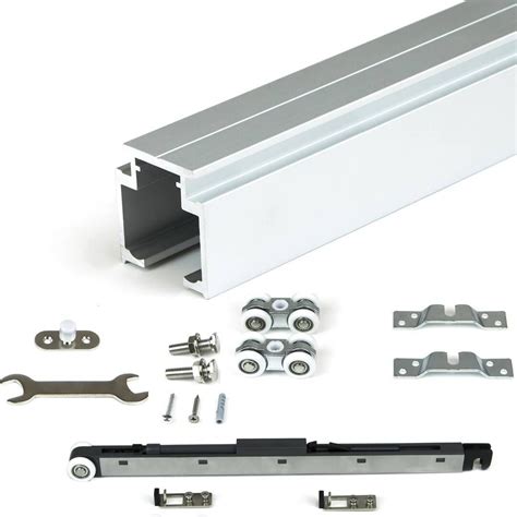 Railway Soft Close Sliding Door Track Kit 40 80kg Railway Sliding