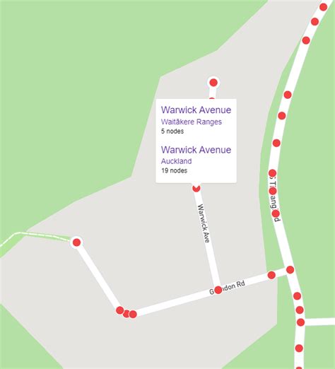 Nodes Not Hit On Roads That Have Been Run Citystreetnode Issues