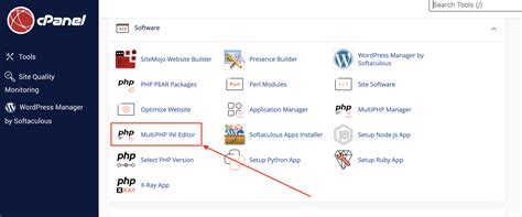 How To Modify Php Parameters In Cpanel Knowledgebase Whcca