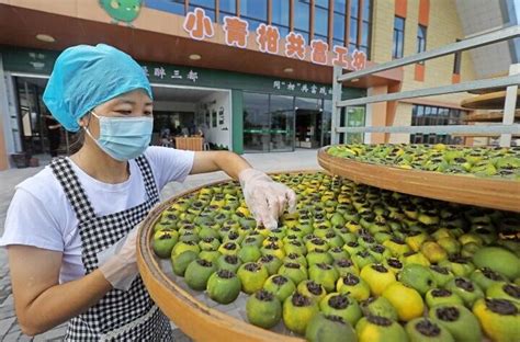 小青柑制作青柑茶 延伸富民产业链