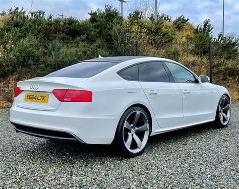 2014 Audi A5 2 0 Sportback Tdi S Line 2 0 Diesel Manual White £9850