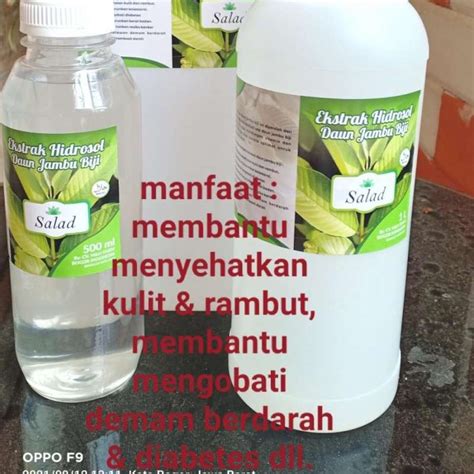 Jual Ekstrak Hidrosol Daun Jambu Biji Di Seller Mandh Farm Marine Ekstrak