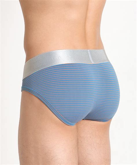 Calvin Klein Steel Micro Hip Brief Seaport Stripe U2715 425 Free