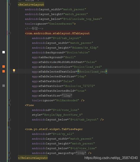 Android Tablayout很好的操作教程，指示器下划线设置图片与传统流行的xtablayout对比 Csdn博客