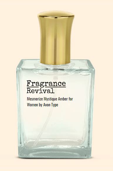 Mesmerize Mystique Amber For Women By Avon Type Fragrance Revival