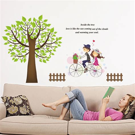 Buy Romance Couples Wall Stickers Vinyl Diy Couples