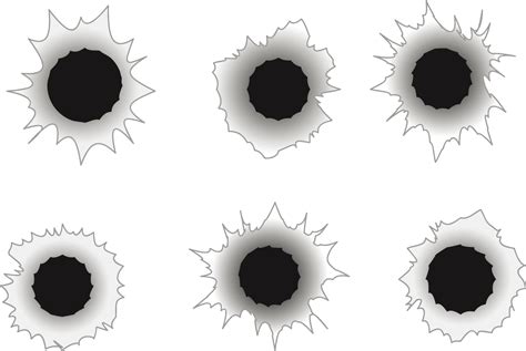 Bullet Holes Picture PNG Download Free Transparent HQ PNG Download