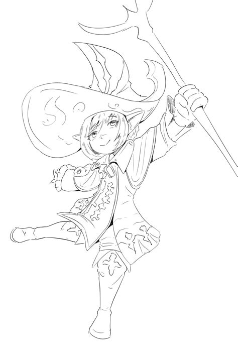 Final Fantasy Sketch By Nyanmech On Deviantart