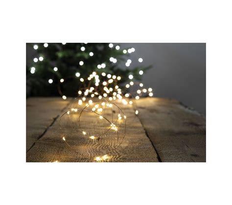 Guirlande Lumineuse Solaire 10 Mètres 100 Microled Blanc Chaud 8 Jeux