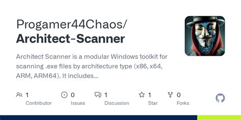 Github Progamer44chaosarchitect Scanner Architect Scanner Is A