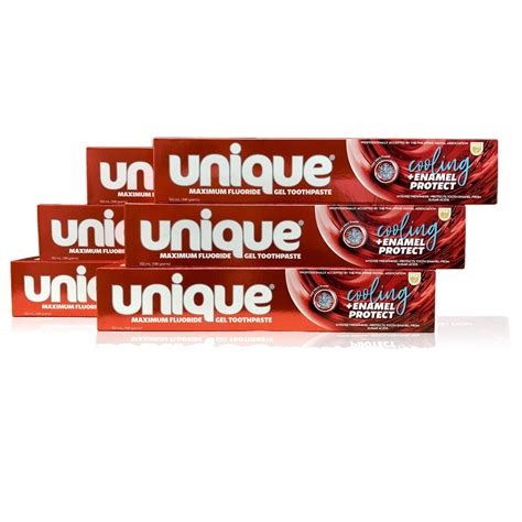 Unique Supernova Red Gel Toothpaste 6 Pieces 150ml Shopee Philippines
