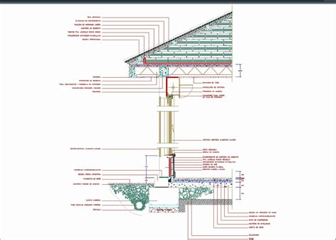 Seção De Fachada Em Autocad Baixar Cad 66575 Kb Bibliocad