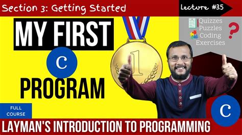 35 Our First C Program Complete C Programming Course Sunil Dhimal